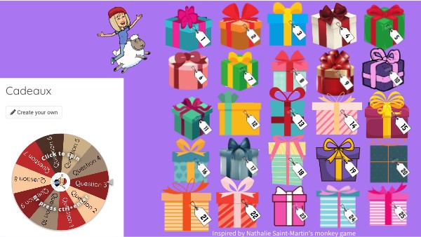 Present points game master | Genially