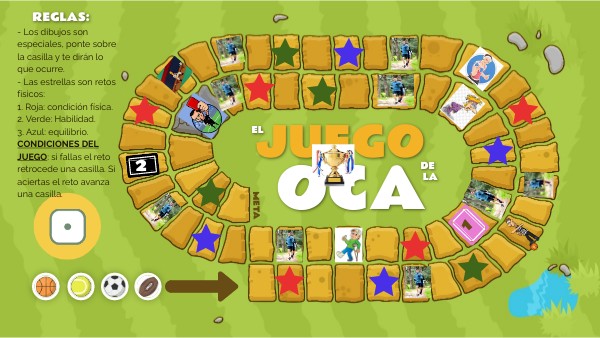 5ª PRÁCTICA JUEGO DE LA OCA | Genially
