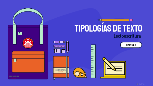 TIPOS DE TEXTOS | Genially