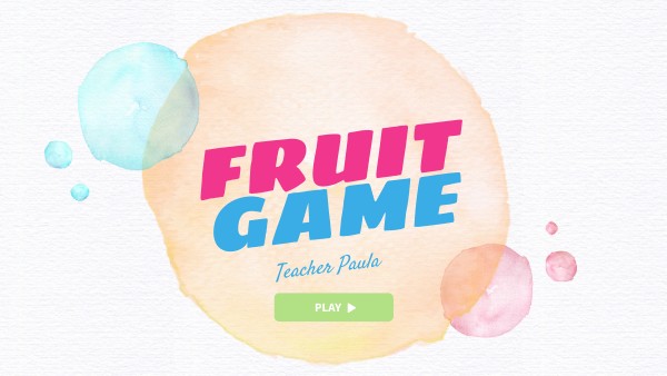 Fruit game