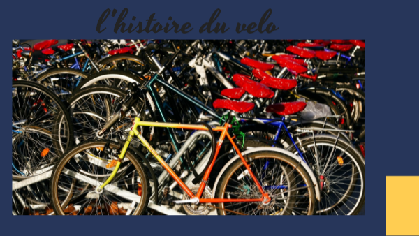 L’histoire du vélo | Genially