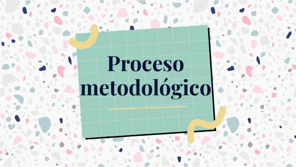 Proceso metodológico | Genially