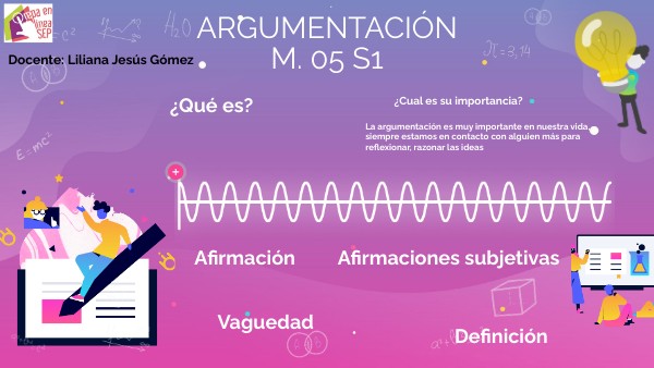 Argumentación Módulo 05 Unidad 1 | Genially