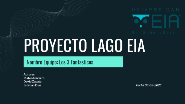 Proyecto Lago EIA