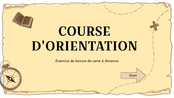 Course d'orientation | Genially
