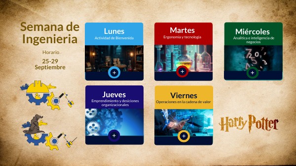 CALENDARIO SEMANAL | Genially