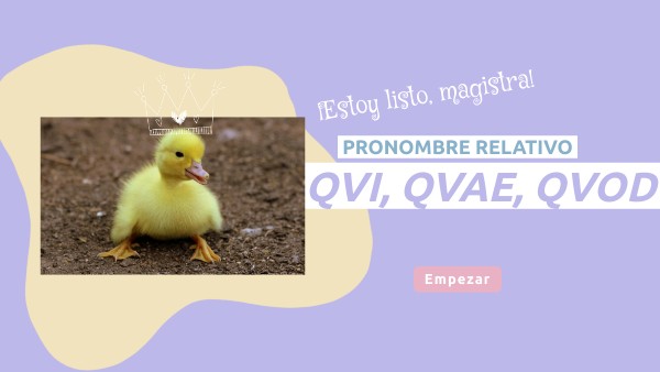 PRESENTACIÓN QUI QUAE QUOD