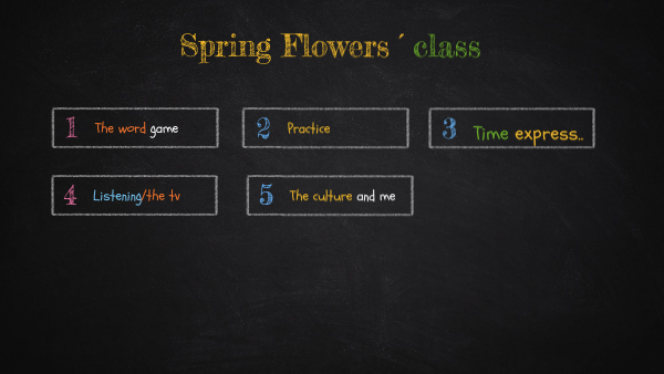 Imperative and time expressions.