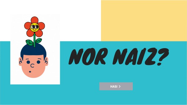 NOR NAIZ?2 | Genially