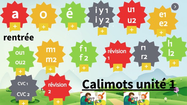calimots unité 1 | Genially