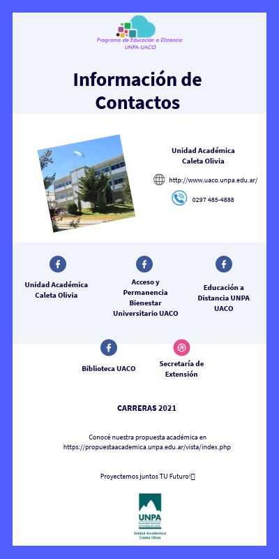 Contactos UACO | Genially