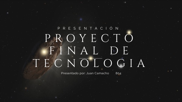 proyecto final | Genially