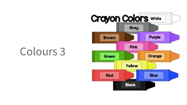 Colours 3 | Genially