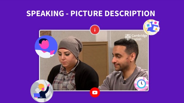 B1 Speaking - Picture Description Tips | Genially