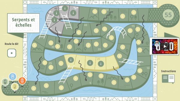 Serpent et échelle des exercices - M. Marc Antoine | Genially