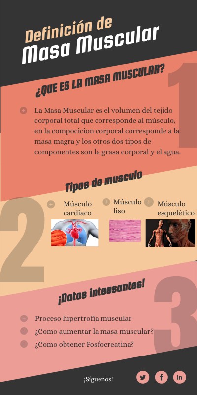 Masa muscular | Genially