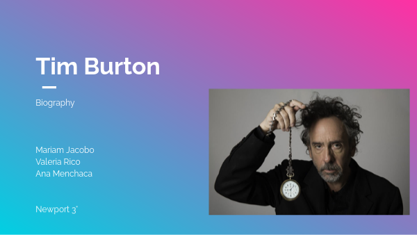 Tim Burton | Genially