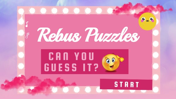 Rebus Brain Teasers | Genially
