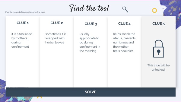 CLUE TOOL | Genially