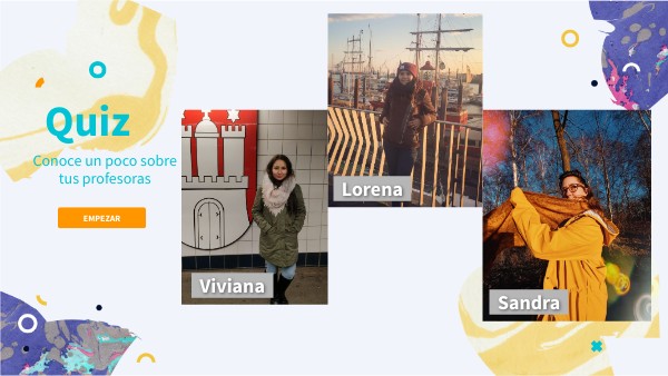 Conoce un poco de tus profes | Genially