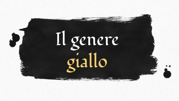Il giallo