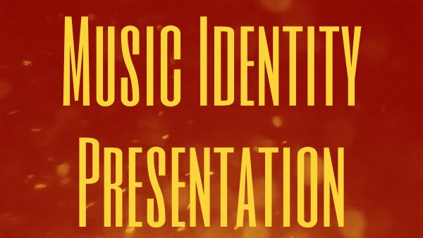 Music identity presentation | Genially