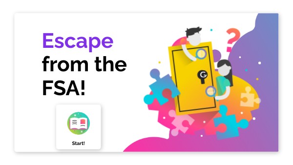 FSA Padlet Escape Room | Genially