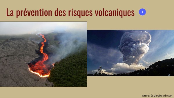 Prévention des risques volcaniques