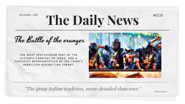 THE ORANGE'S BATTLE | Genially