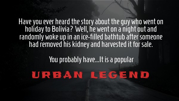 URBAN LEGENDS PRESENTATION | Genially