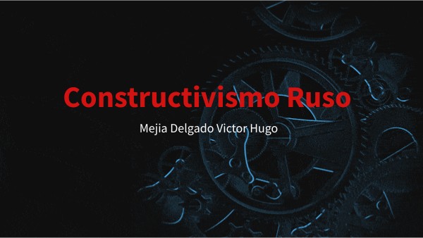 Constructivismo Ruso
