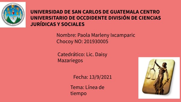 LÍNEA CRONOLÓGICA