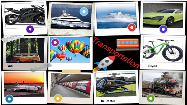 Means of transport | Genially