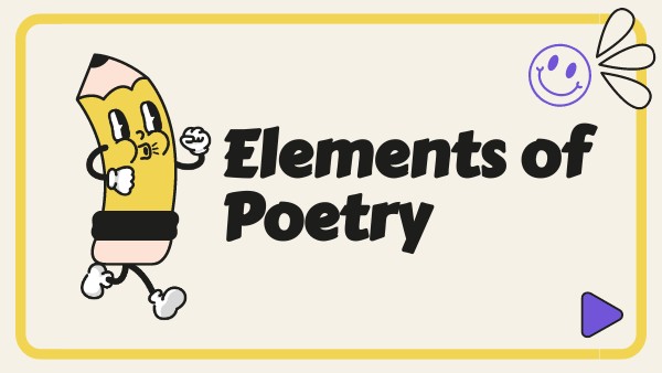 Elements of Poetry Quiz | Genially