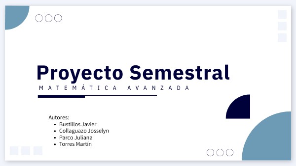Proyecto Semestral - Grupo 07 | Genially
