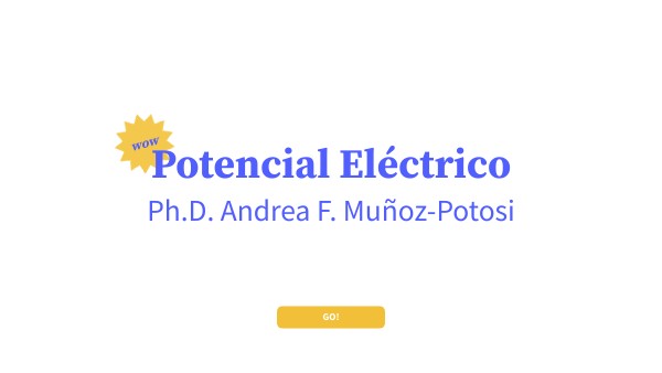 5. Electro - Potencial Electrico | Genially