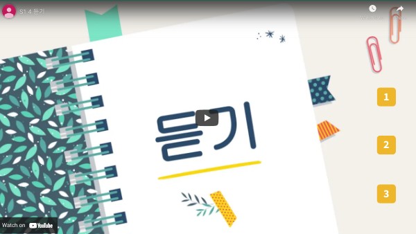 S1 - 4 - 듣기 | Genially