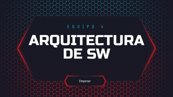 ARQUITECTURA DE SW