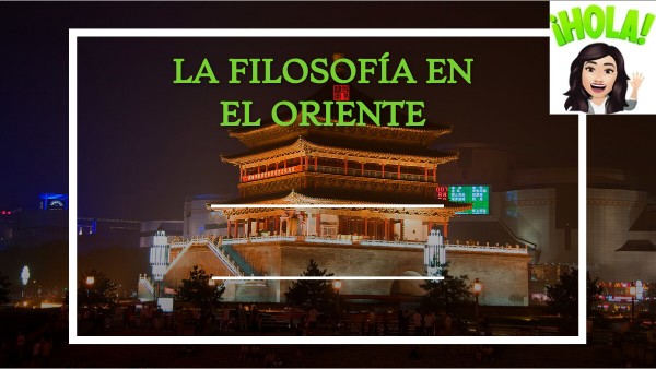 LA FILOSOFÍA EN EL ORIENTE