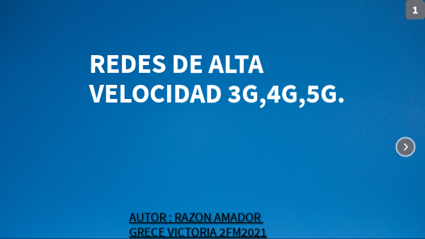 REDES 4G | Genially