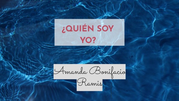 quien soy yo | Genially