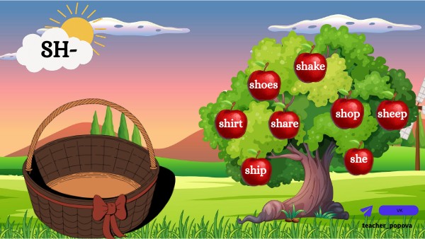 Digraphs SH WH CH | Genially