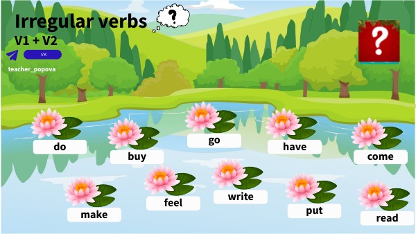 Irregular verbs GG2 | Genially