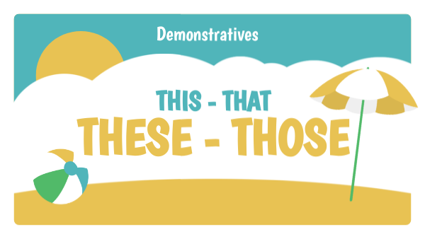 Demonstratives