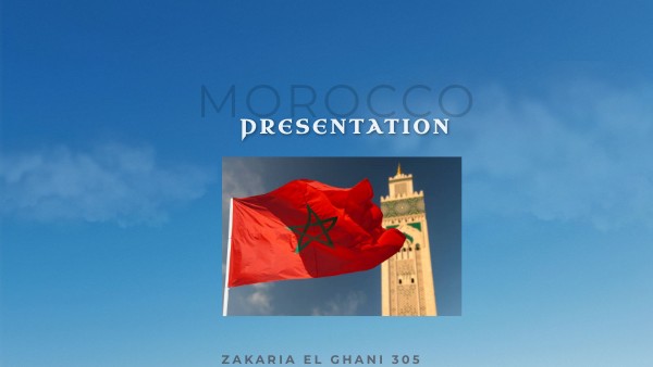 Morocco PRESENTATION | Genially