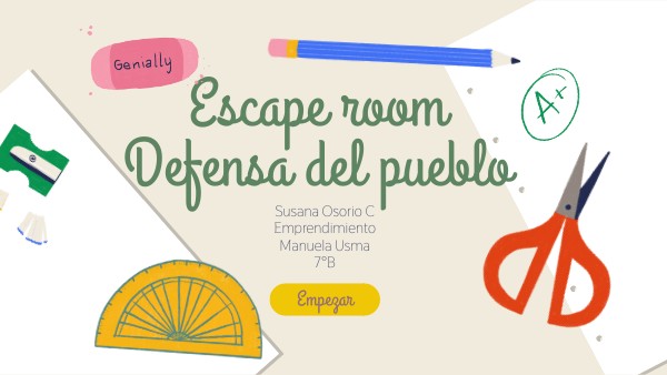 ESCAPE ROOM EDUCACIÓN