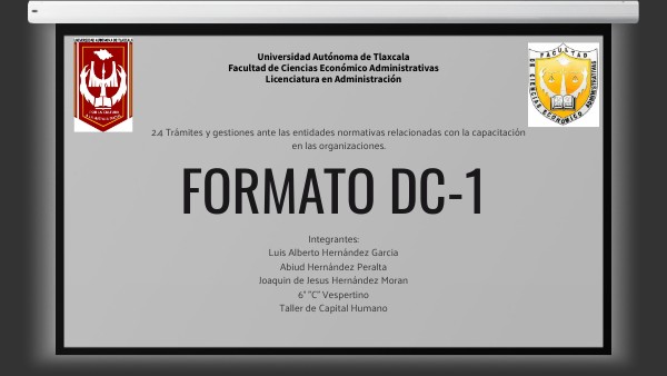 Formato DC-1 | Genially