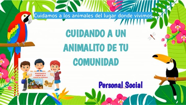 Cuidando a un animalito de tu com