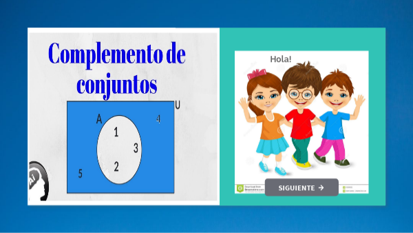 COMPLEMENTO DE UN CONJUNTO | Genially