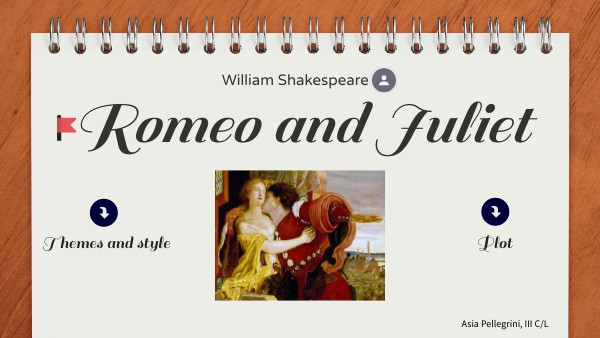 Romeo and Juliet, William Shakespeare